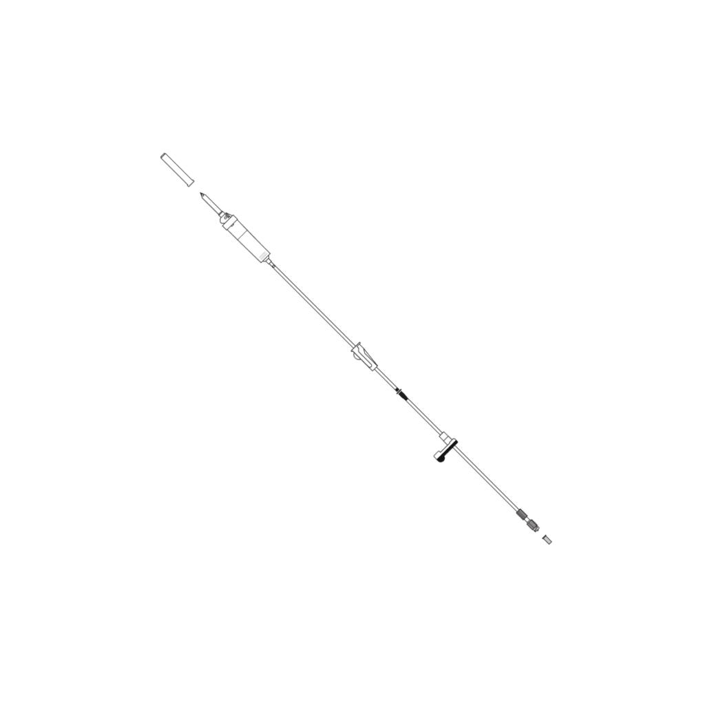 Fresenius Kabi 112" Agilia Admin Set With Convertible Piercing Pin ...