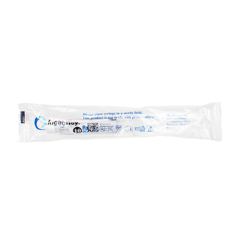 RWM 10mL Saline Flush In 12mL Syringe - Right Way Medical