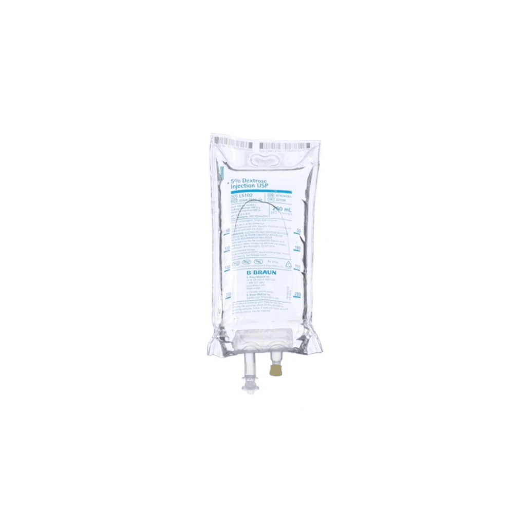 5% DEXTROSE INJ USP 250ML - Right Way Medical